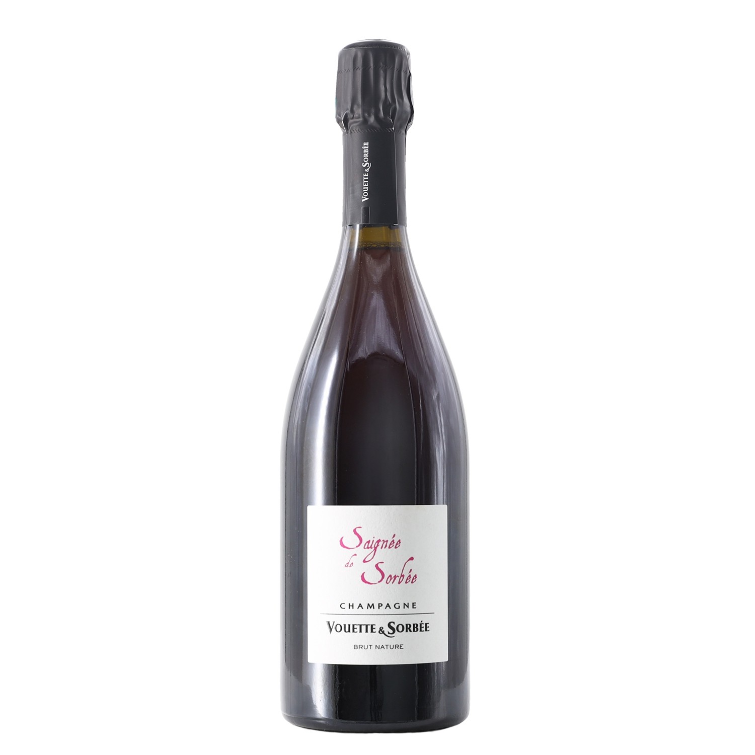 Champagne Rosé Brut Nature "Signée de Sorbée" 75cl Vouette & Sorbée ...